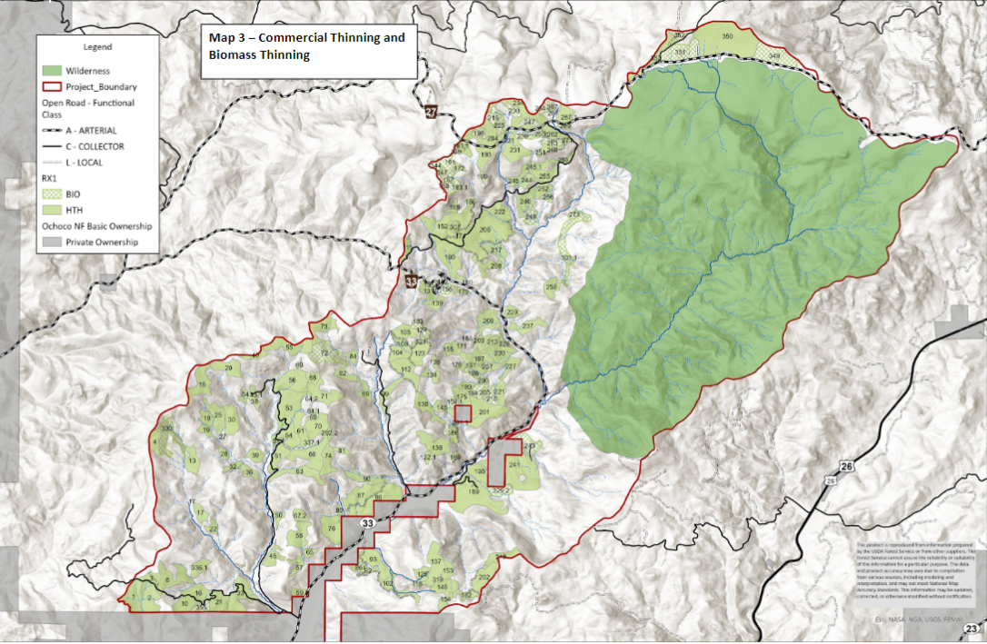 Roadless, Old Growth, and Riparian Areas Get a Break on the Ochoco ...